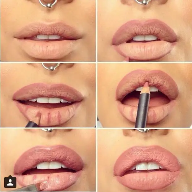 hoe te fergrutsjen lippen make-up