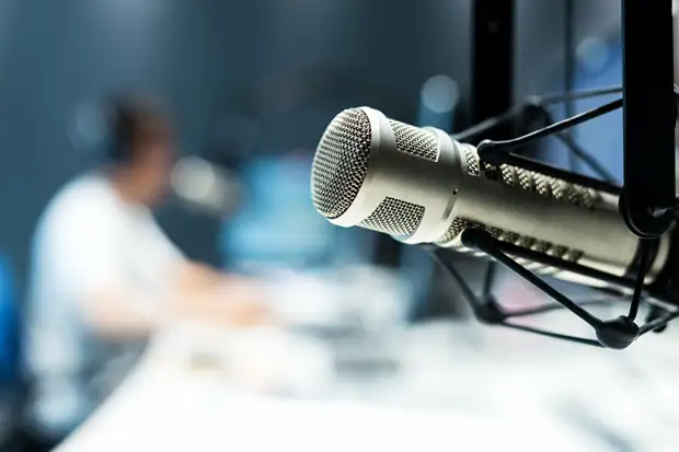 Une émission de radio