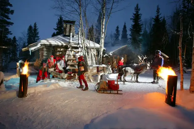 Rovaniemi. Residinsje fan Santa Claus