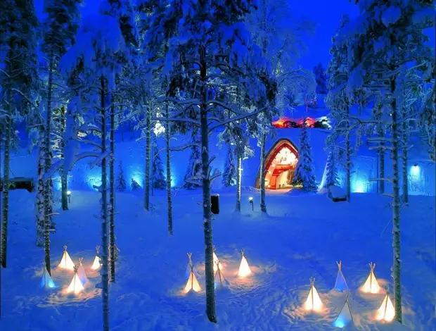 Rovaniemi. Residinsje fan Santa Claus