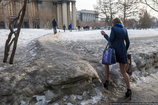 Жаночая мода, як не трэба апранацца зімой