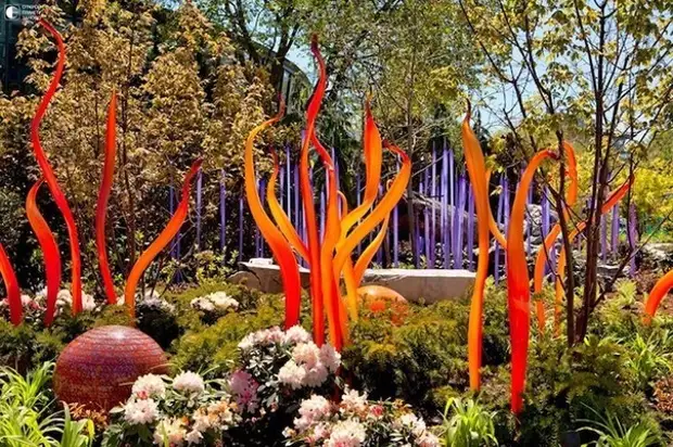 Khu vườn thủy tinh của Dave Chihuly