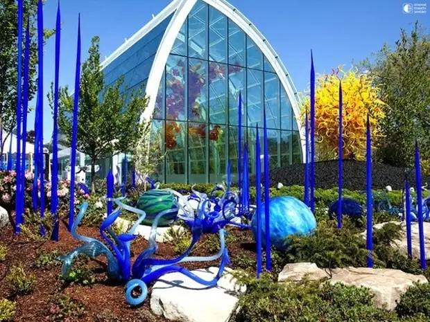 Dave Chihuly se glastuin