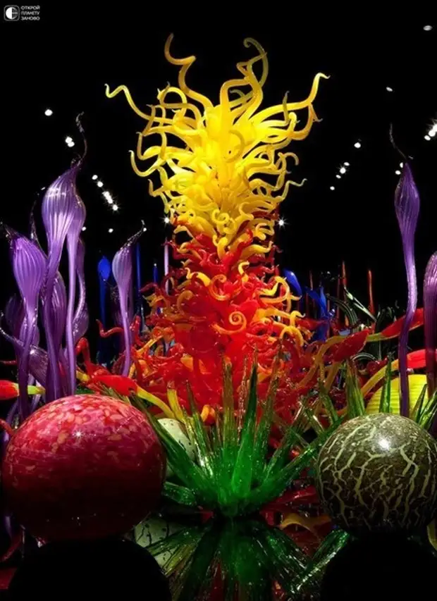 Skleněná zahrada Davea Chihulyho