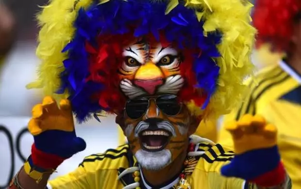 Déi hellst a verréckt Fans op der 2014 FIFA Weltmeeschterschaft a Brasilien