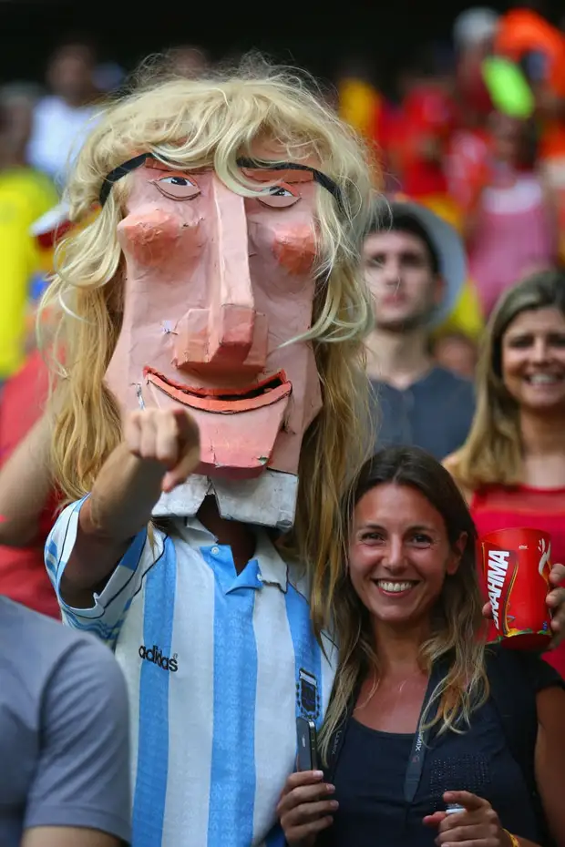 The fans brightest na craziest di Piala Dunya FIFA 2014 di Brazil