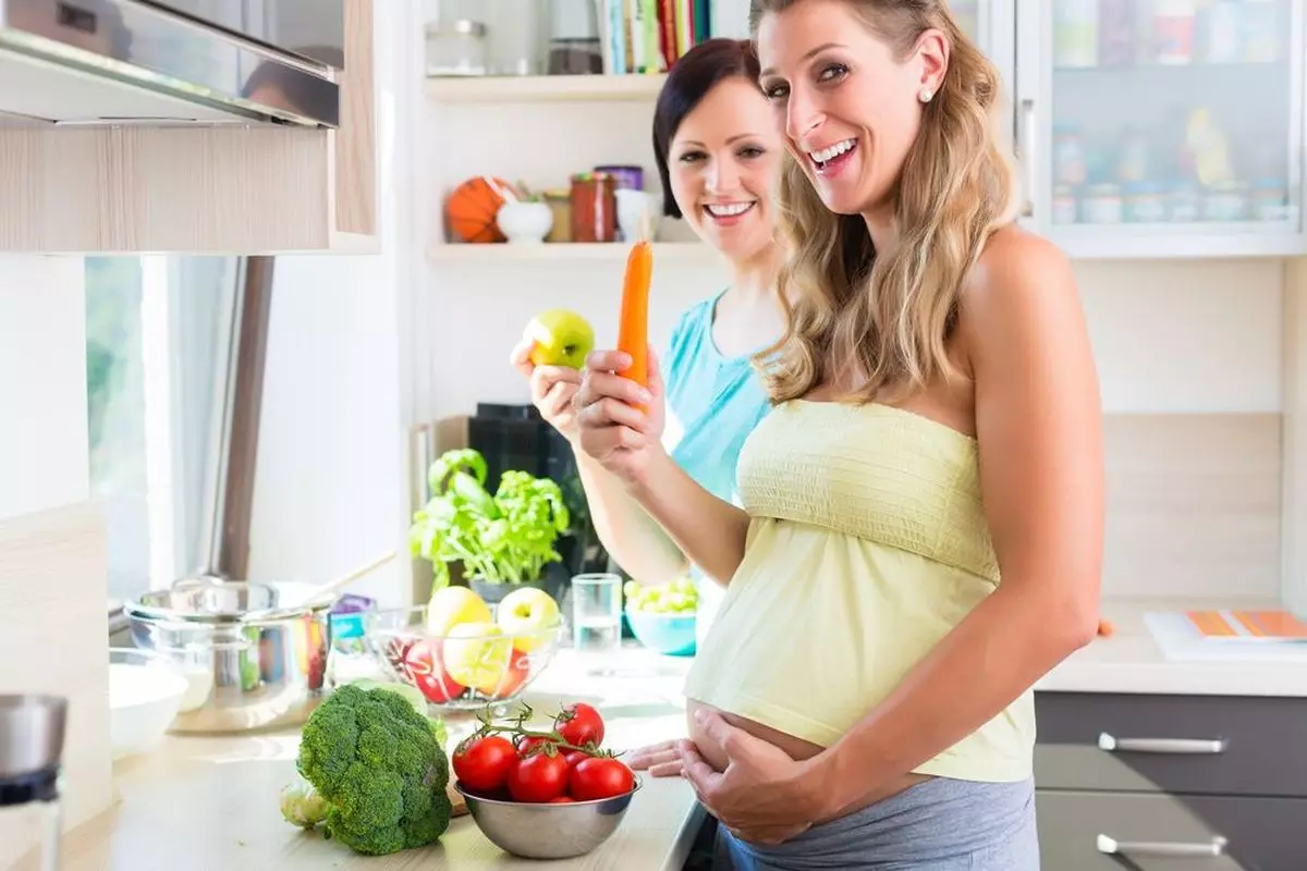 Often, babies love exactly the foods that their mother ate during pregnancy.