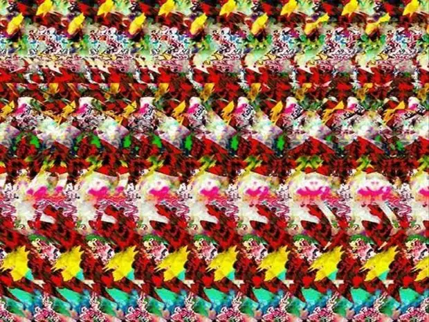 Stereograms Stereogram, illusion of vision, volumetric image