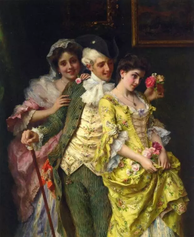 Flirtation and coquetry by Federico Andreotti