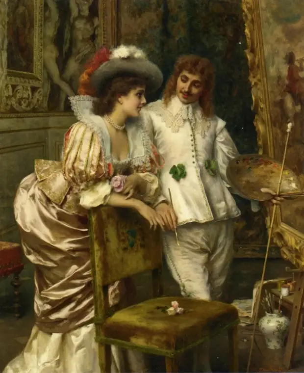 Flirtasie en kokettery deur Federico Andreotti