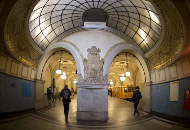 As estacións de metro máis bonitas