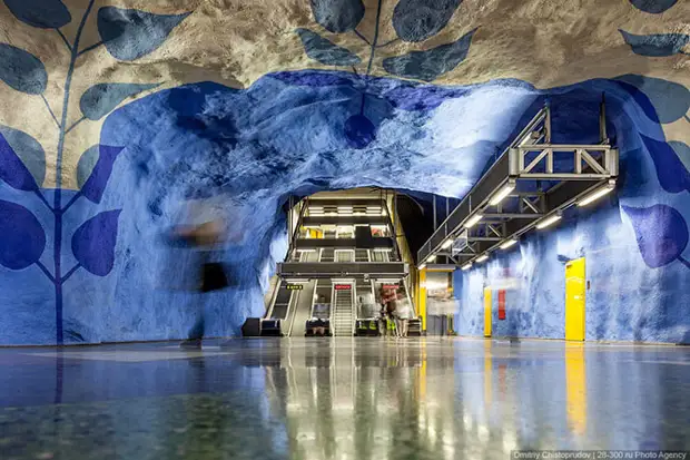 As estacións de metro máis bonitas