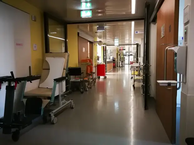 Hospital de uma pessoa saudável em Berlim