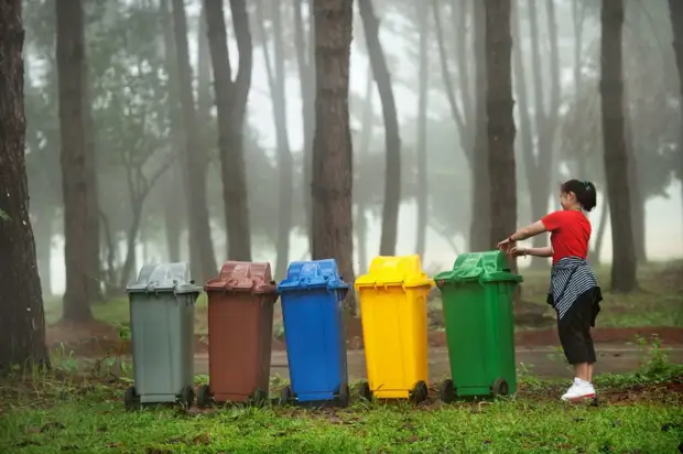 The trash is over in Sweden