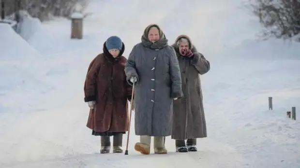 Mga tigulang nga babaye sa Suzdal