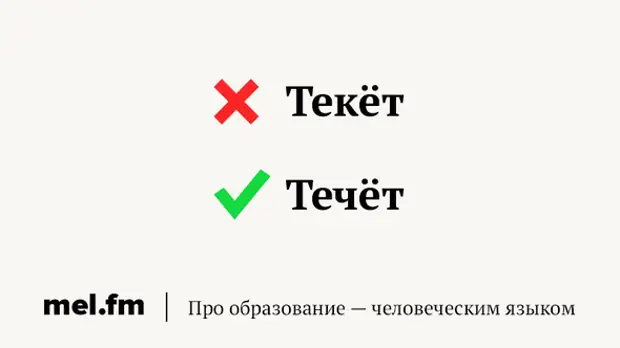 25 хатогиҳои маъмултарин дар забони русӣ, ки ҳеҷ гоҳ хашмгин намешаванд