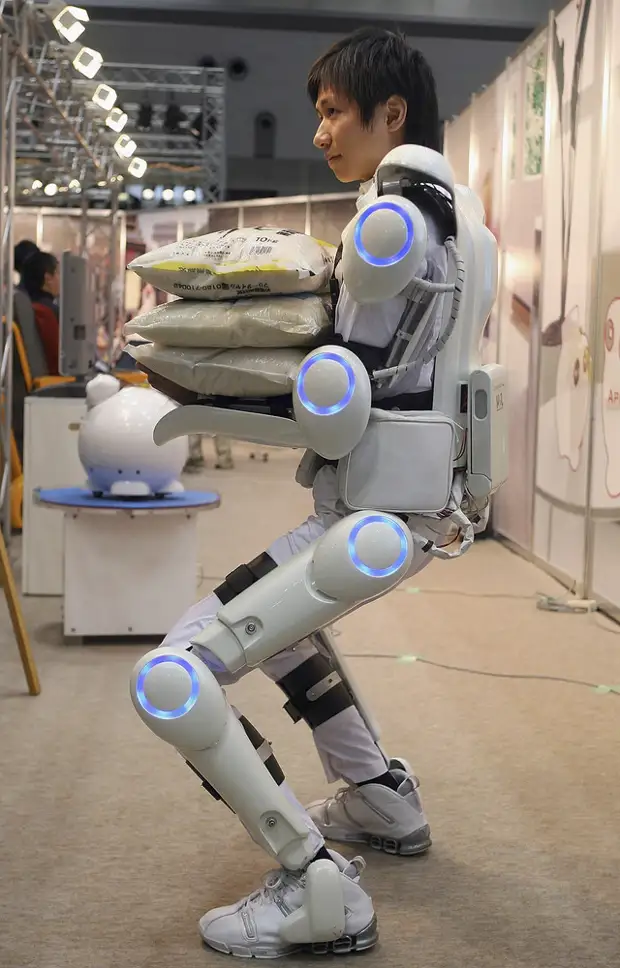 A robotic suit that can help the elderly and disabled