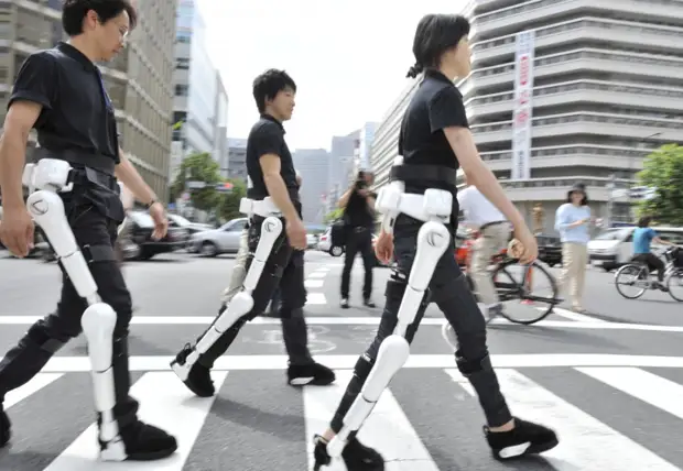 A robotic suit that can help the elderly and disabled