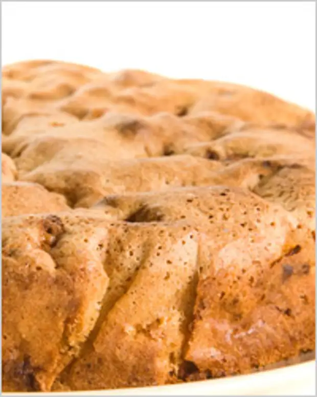 Apple charlotte kun muffin-pasto