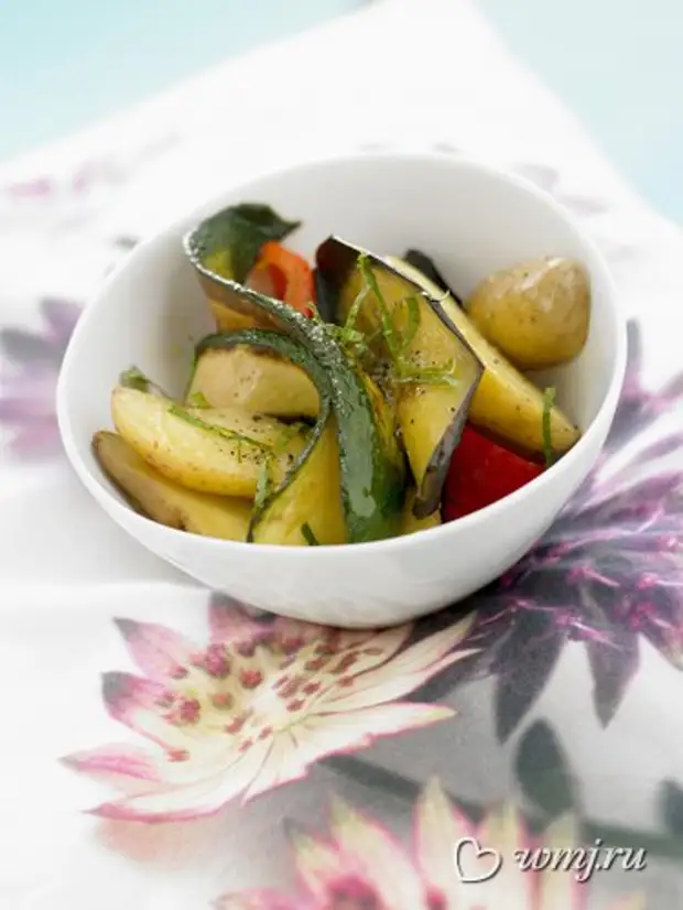 Courgette gebak met aartappels