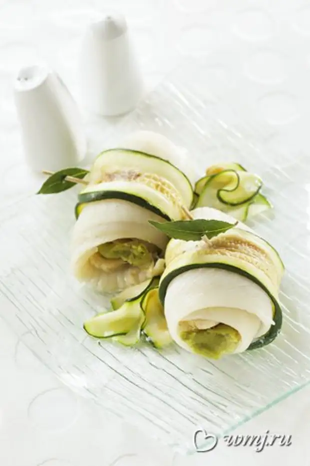 Courgetterolletjies en visfilette