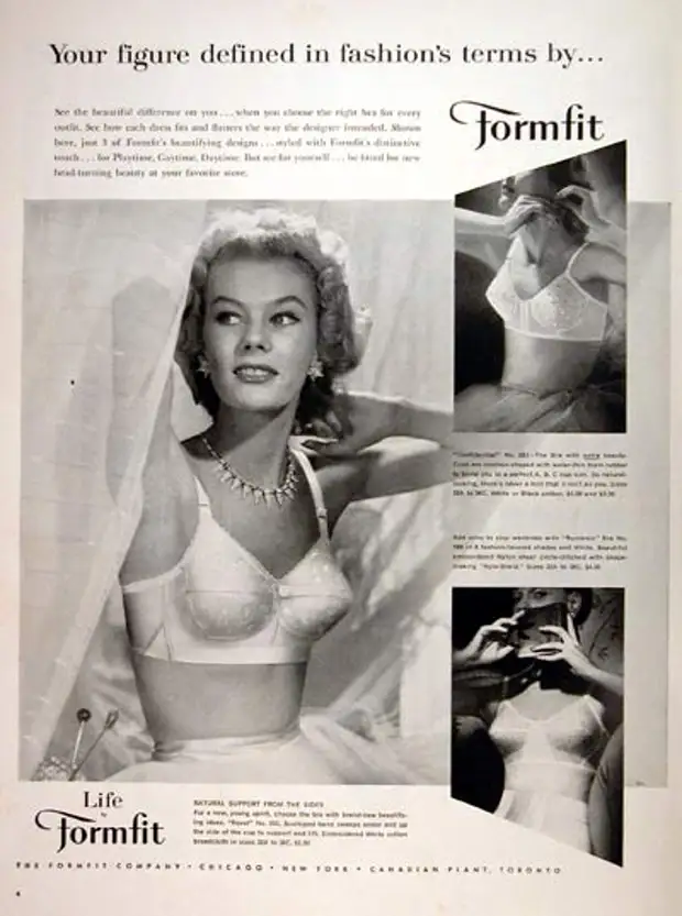 The history of the bra