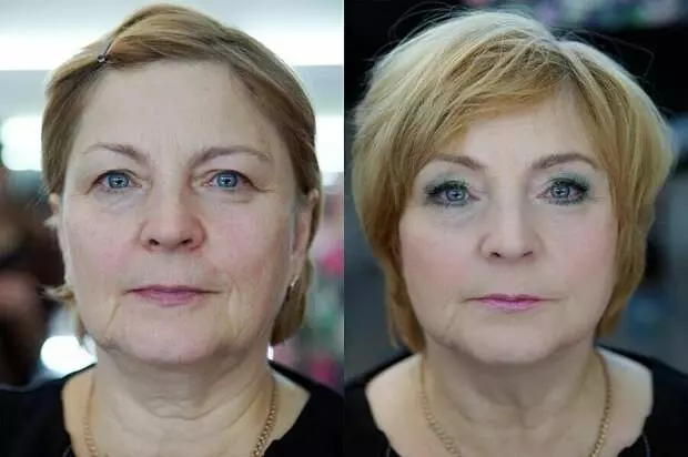Einfache Regeln für das tägliche Make-up für Frauen ab 60