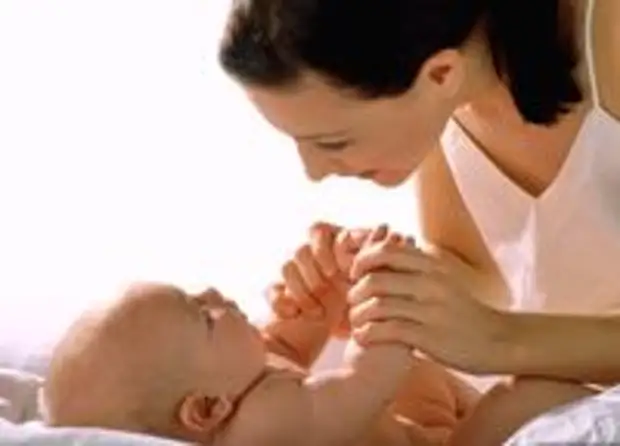 Nyfödd babyvård. Morgonprocedurer för en nyfödd