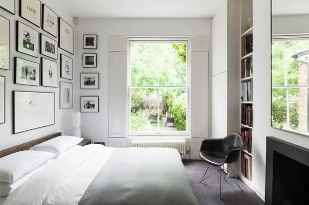 Chambre à coucher contemporaine par Bertolini Architects