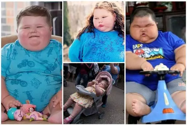 Erros de pais criando filhos gordos