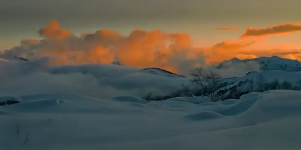 Gün batımı. Fotoqrafların şah əsərləri